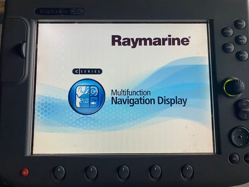 Raymarine C120 Chartplotter Radar Sonar Head Unit | eBay