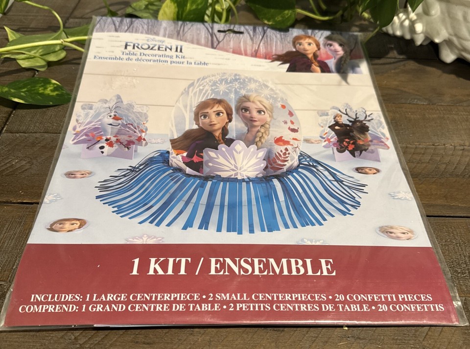 DISNEY FROZEN II Table Decorating Kit New SKU GT 1 | eBay