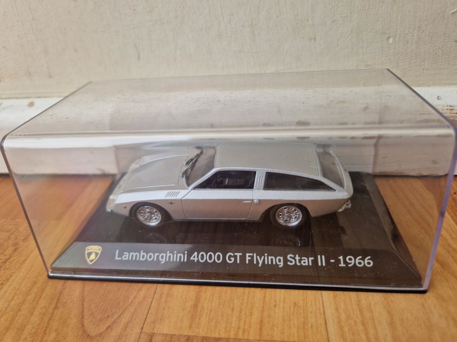 1/43 PANINI SUPERCARS COLLECTION - 1966 LAMBORGHINI 4000 GT FLYING STAR ...