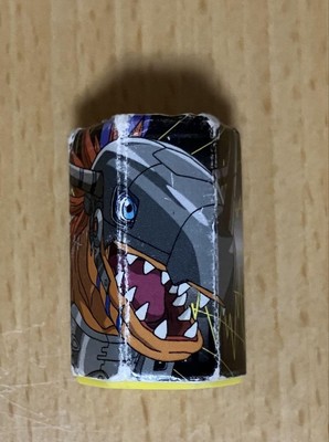 Digimon Metal Greymon Hexagonal Eraser Collectible Vintage Item | eBay ...