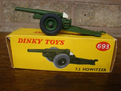 Dinky Toys Military Boxed 7.2 Howitzer No. 693 Nice Condition | eBay UK