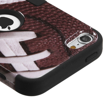 iPod Touch 5th 6th 7th Gen - Football Impact Armor Hard&Soft Rubber ...