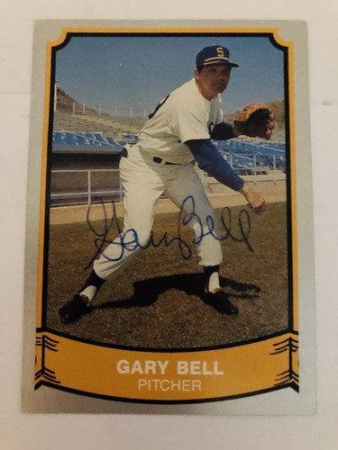 Gary Bell Autographed Card Cleveland Indians | eBay