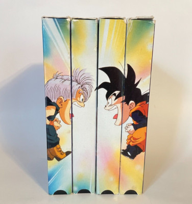 Lot of 4 Dragon Ball Z Babidi Series Edited VHS Set Complete Tested ...