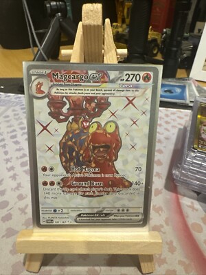 Magcargo ex - 191/167 - Ultra Rare - Twilight Masquerade - NM/M ...