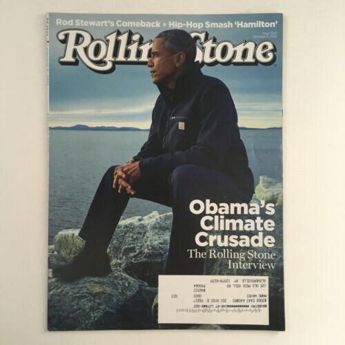 ROLLING STONE-OCTOBER 8, 2015-BARACK OBAMA-NEW-FAST SHIPPING | eBay