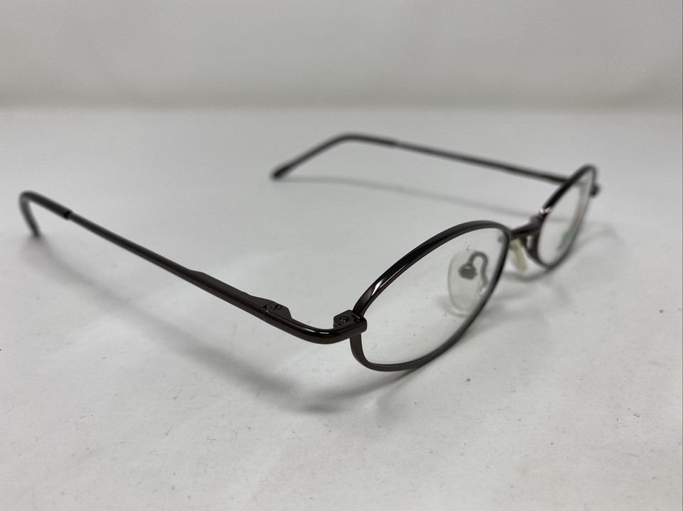 Via Roma VR541 BRN 47-17-135 Brown Full Rim Metal Eyeglasses Frame Z973 ...