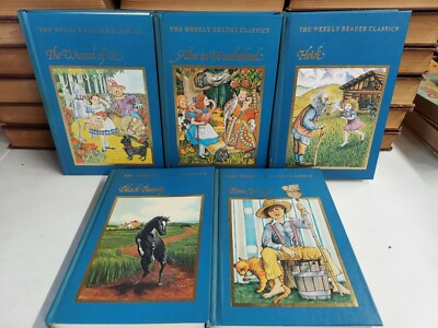 The Weekly Reader Classics 5 Book Set~Heidi~Tom Sawyer~Black Beauty | eBay