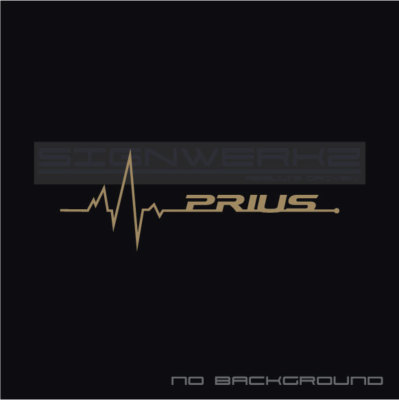 Pirus Heart Beat Pulse Decal Logo Left Toyota vvti TRD Electric Green ...