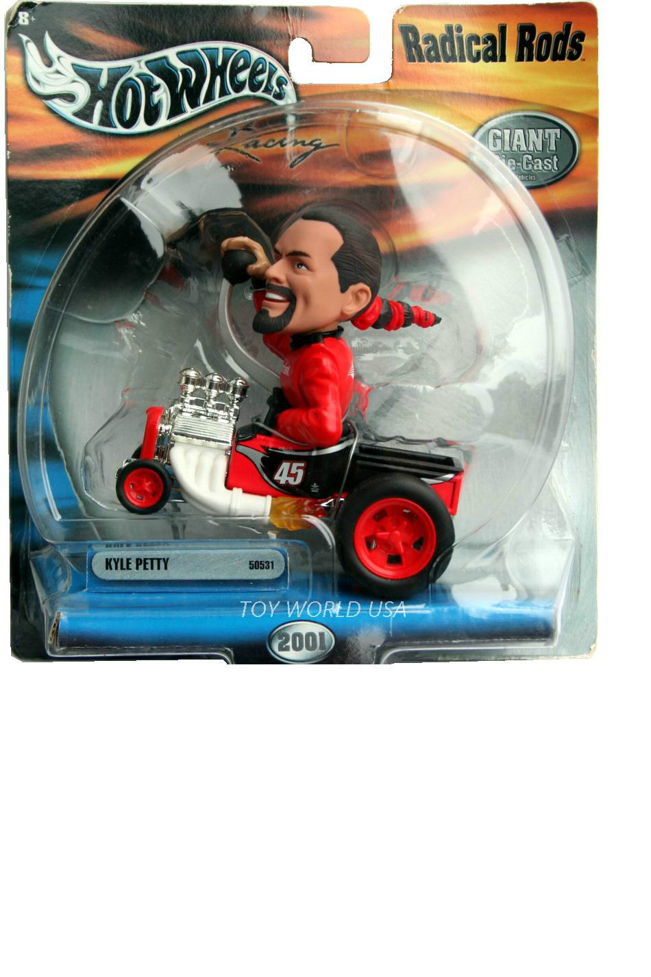 2001 Hot Wheels Radical Rods Kyle Petty #45 Sprint | eBay