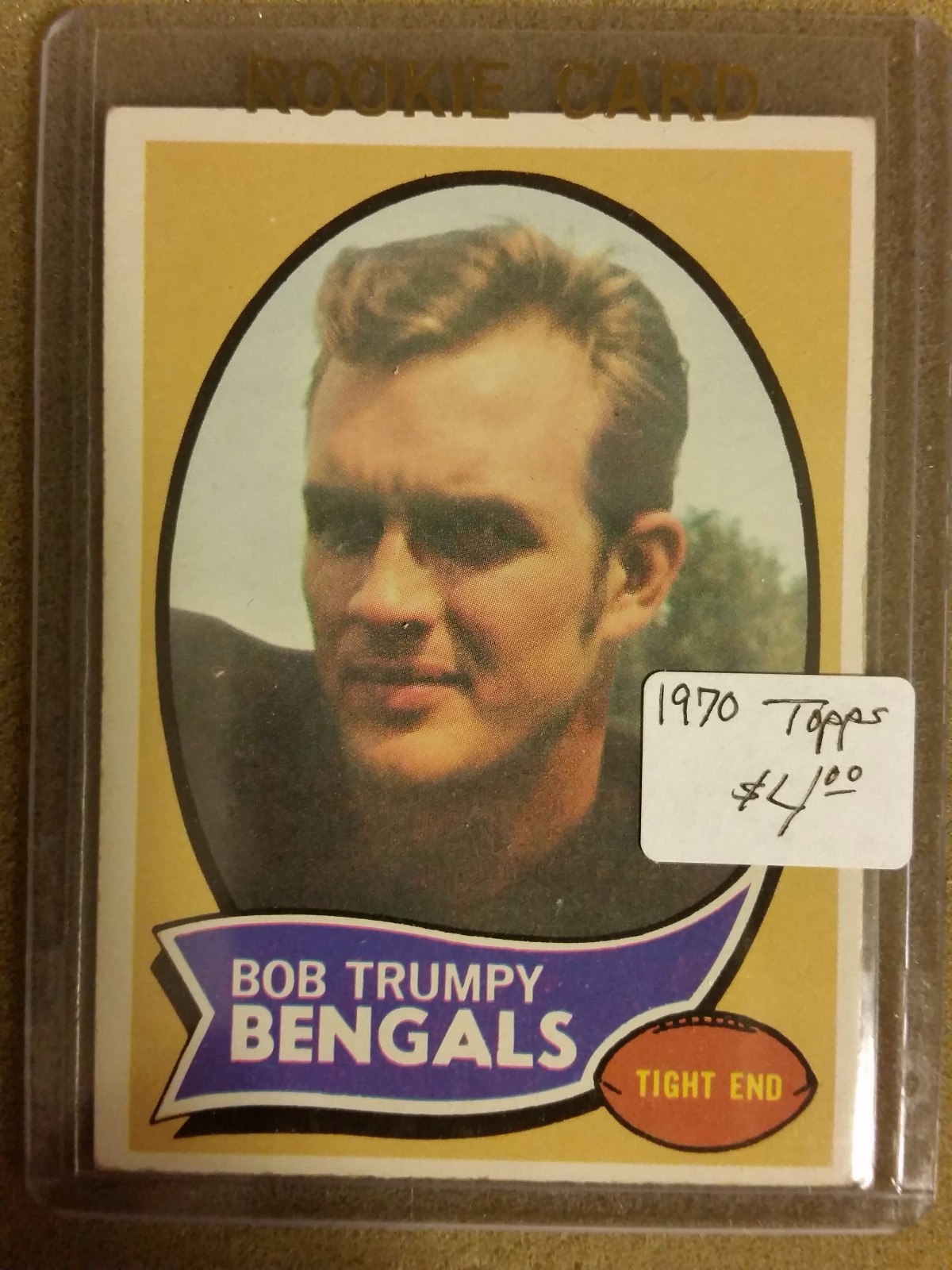 1970 Topps #110 Bob Trumpy RC : Cincinnati Bengals | eBay