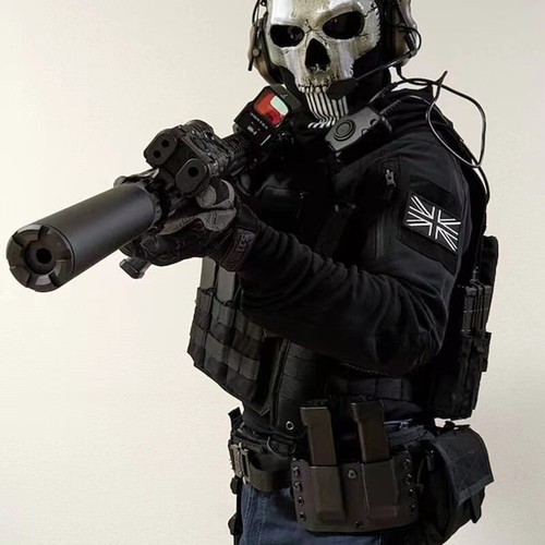 Call of Duty Warzone 2Call of Duty Same Skull Ghost Mask Mask Headgear ...