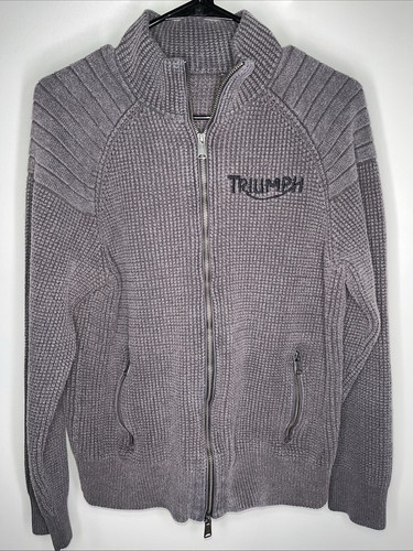 Triumph Motorcycles Lucky Brand Sweater Jacket Women’s Medium ...