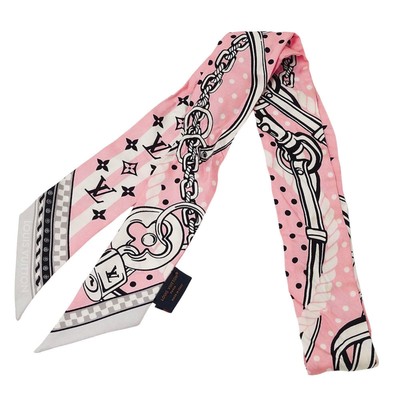 Louis Vuitton Monogram Silk Bandeau BB Ocean Bandana Scarf, Women ...