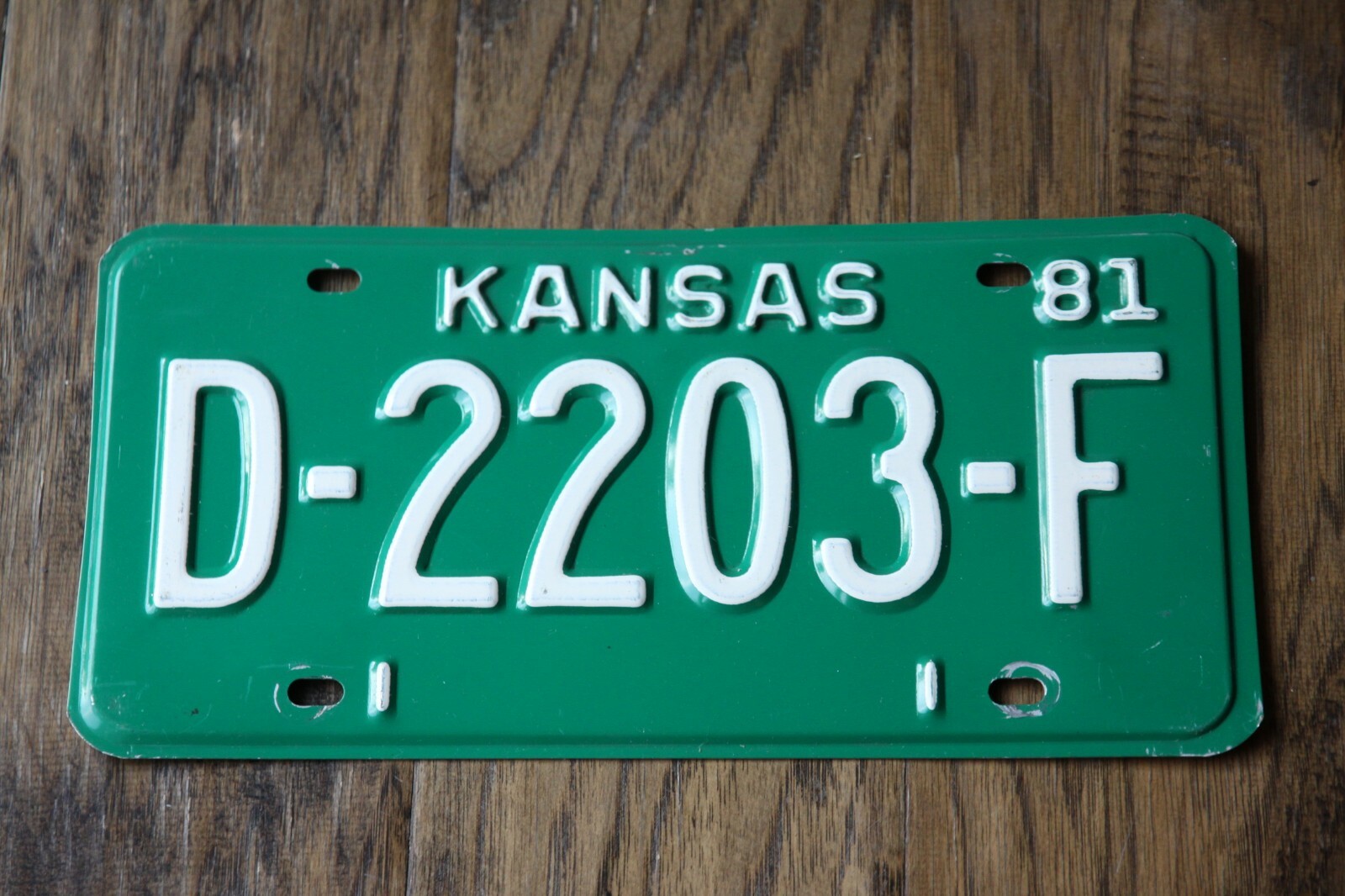 1981 KANSAS License Plate *** DEALER *** '81 KS DLR *** | eBay