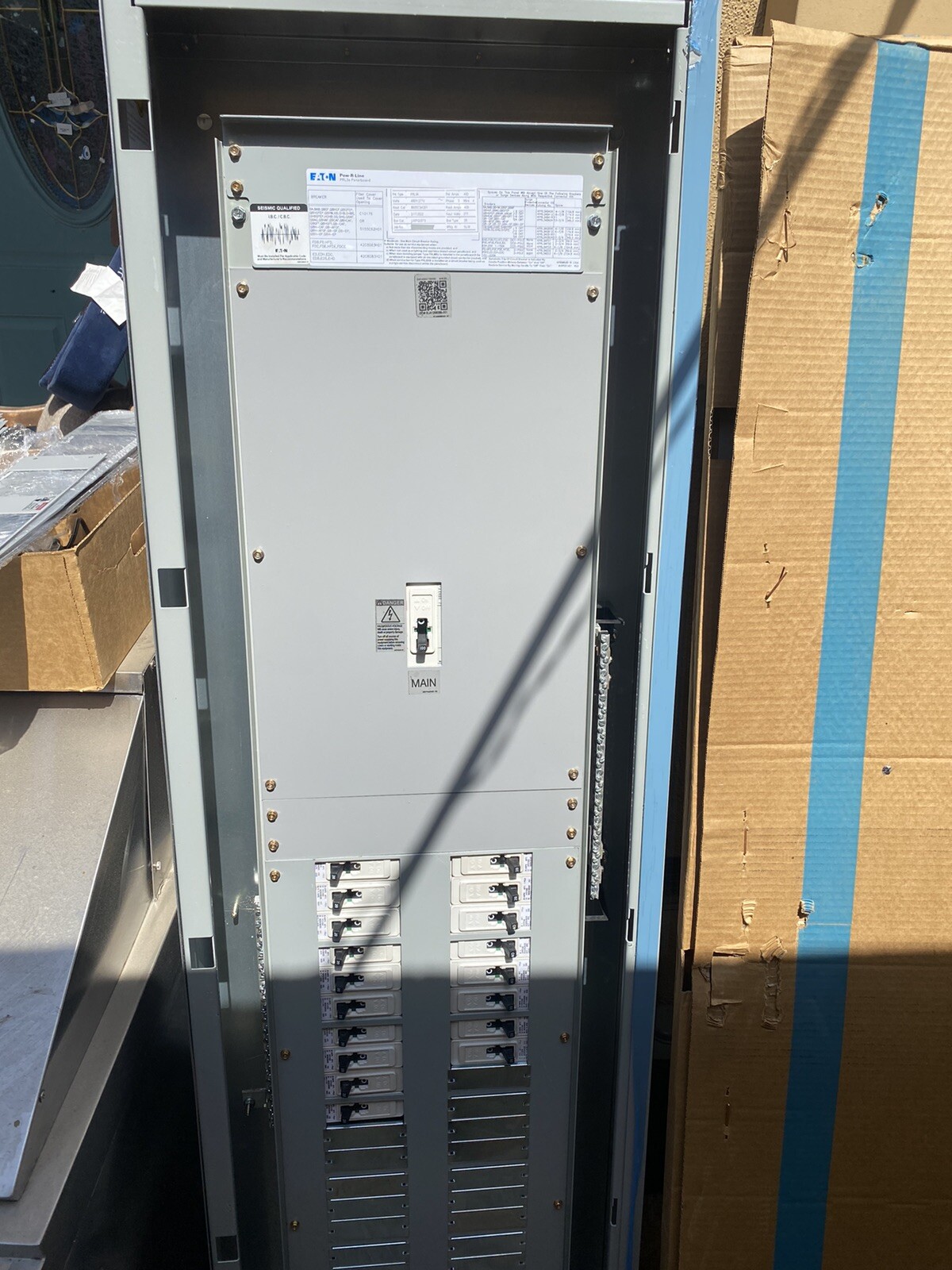 Eaton Main Breaker Mounting Hardware PRL3 Panel 400Amp Mounting Cover ...