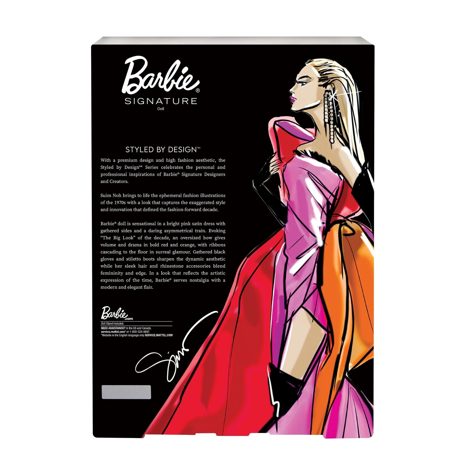 FIRST in series Barbie Signature Styled by Design 1 Suim Noh Gold Label ...