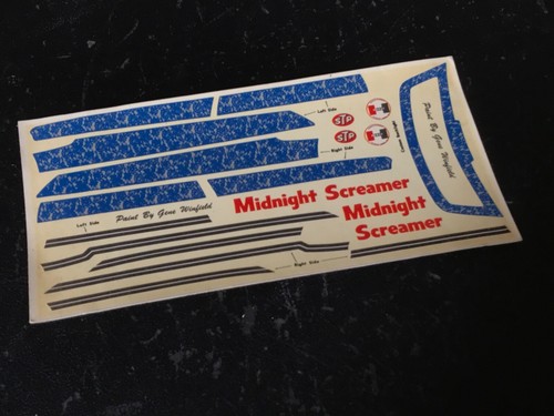 AMT 1/25 VINTAGE # Y-909 KIT DECAL CIRCA 1960’S | eBay