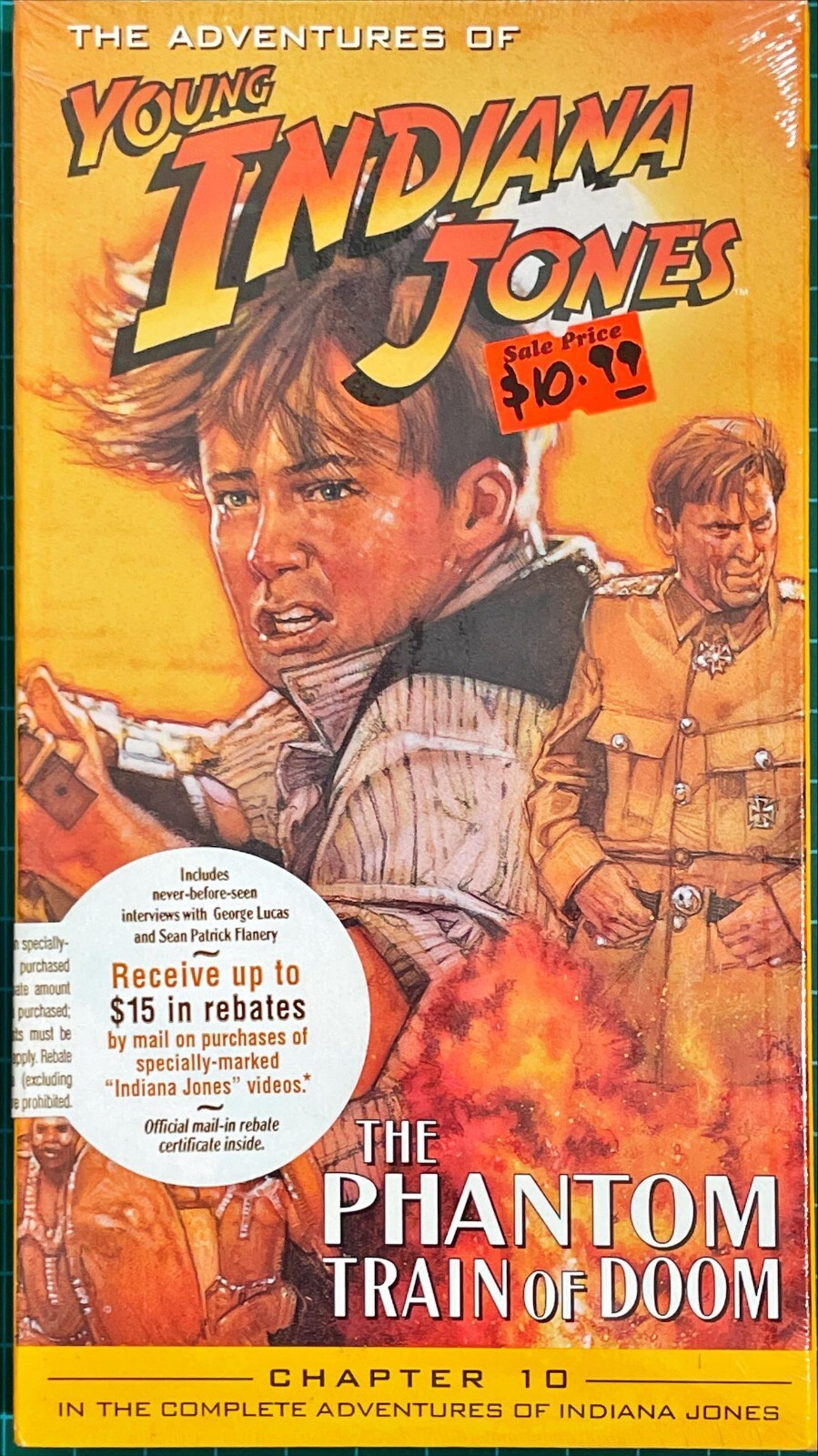 Adventures of Young Indiana Jones : The Phantom Train of Doom [ VHS 1999 ] 97361552330| eBay