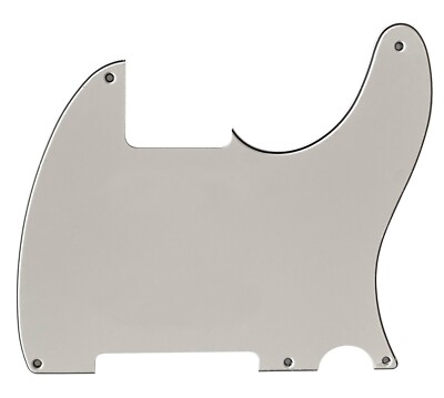 Pickguard For Fender Telecaster Tele 5 Hole Blank Style Guitar 3-Ply ...