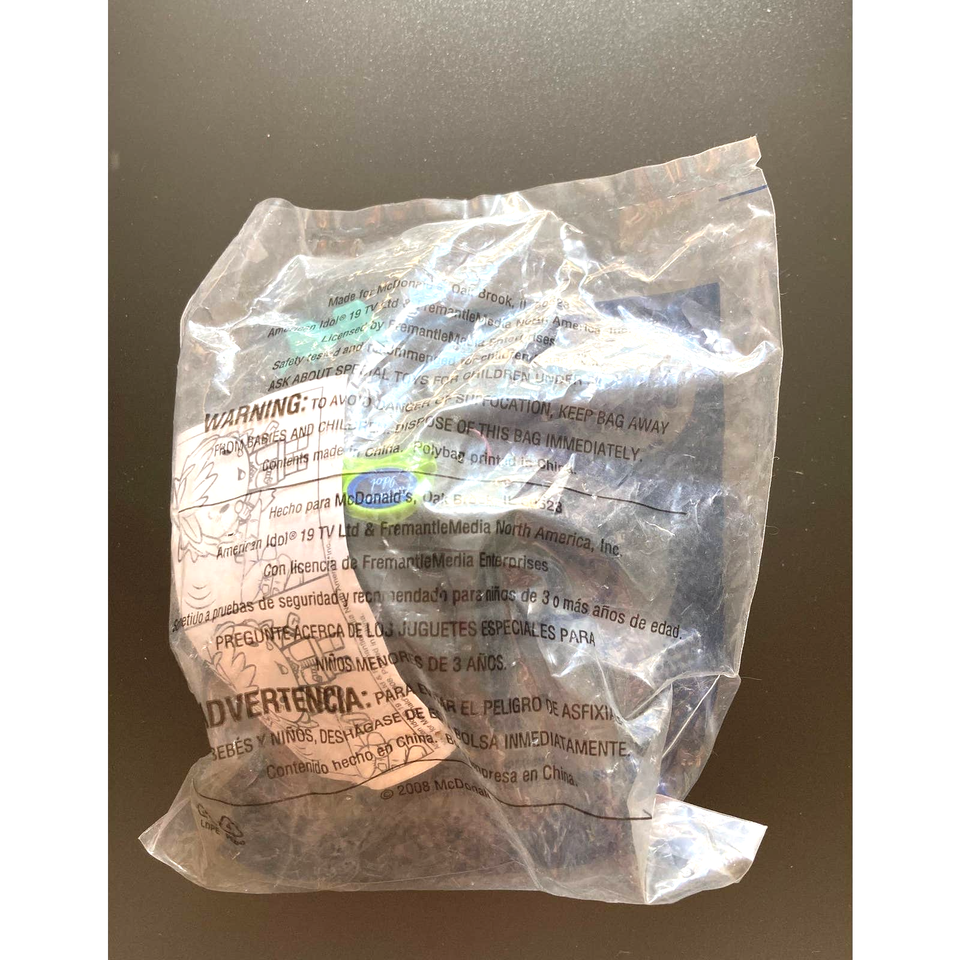 2008 AMERICAN IDOL MCDONALDS HAPPY MEAL TOY - ROCKIN' RILEY #3 | eBay