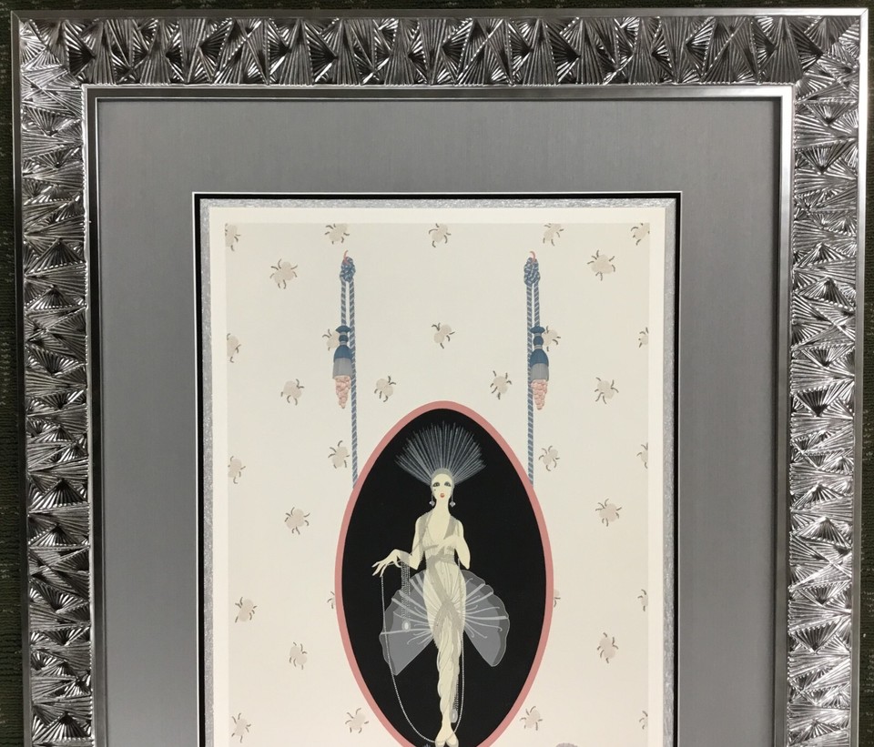 Erte The Portrait AP Signed & Numbered L/ED Lithograph FRAMED FREE ...