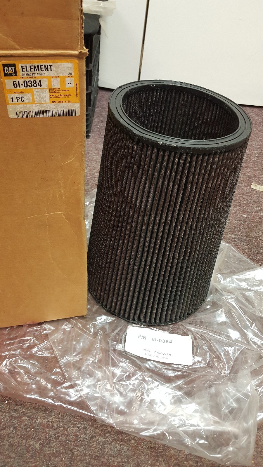 Caterpillar Original OEM Filter Element # 610384 " " for CAT 3412 3412e ...