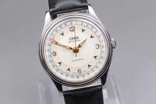 [N MINT] ORIS Pointer Date 7470 White Dial 34mm White Dial Automatic Men's Watch | eBay