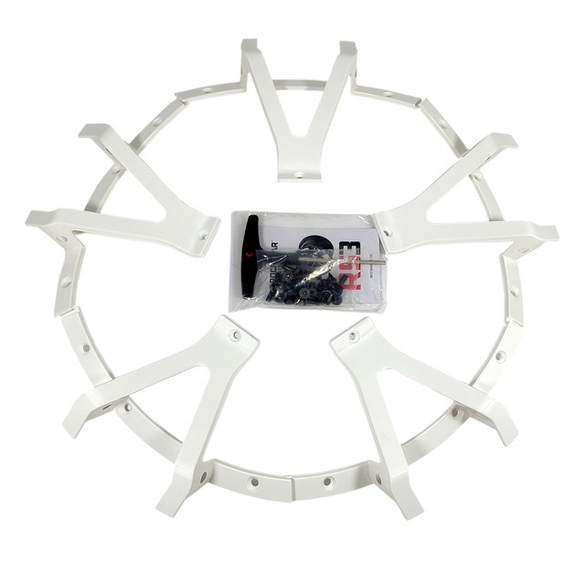 White XD Series Xd827 Rockstar 3 Split Spoke Insert for 20x10 Wheel for ...