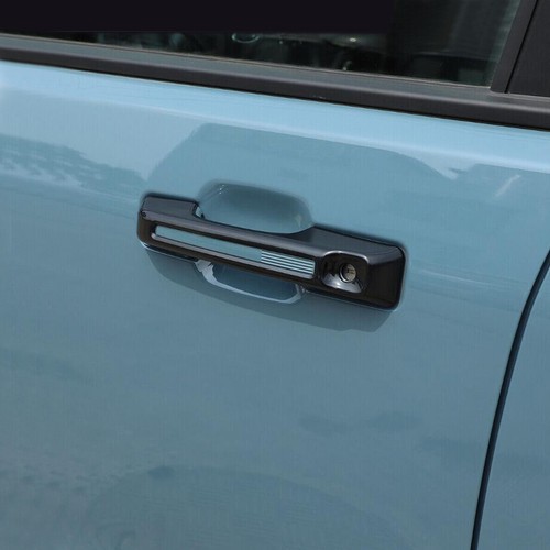 For 2021-2024 Ford Bronco Sport Gloss Black Exterior Door Handles Cover ...