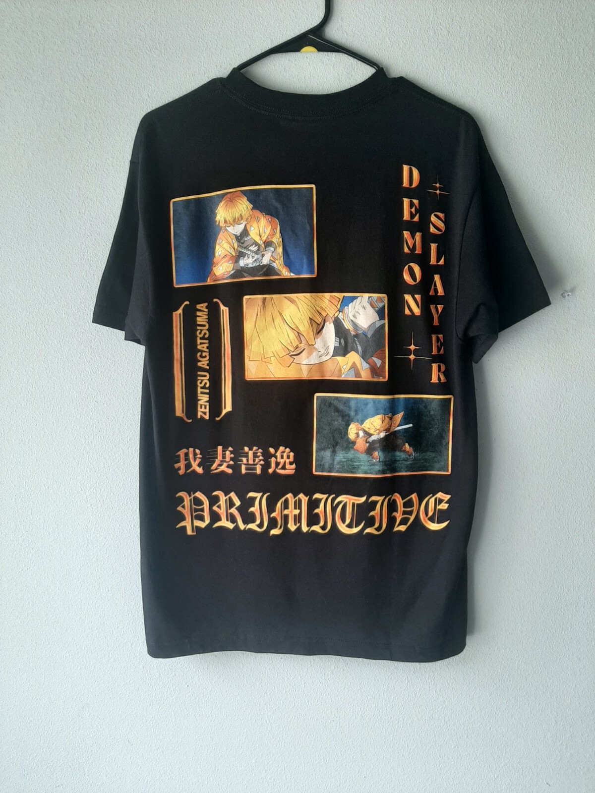 Primitive X Demon Slayer Zenitsu Double Sided Collab … - Gem