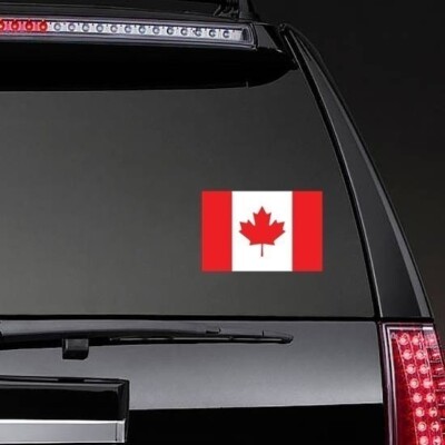 Canadian Flag Sticker Decal Vinyl canada many size | eBay