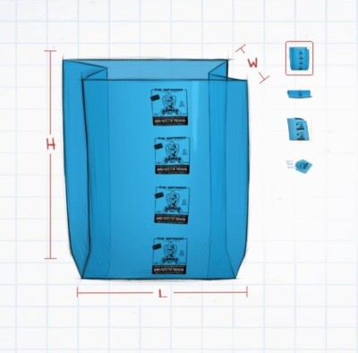 ARMOR POLY™ VCI FILM 500 Count Roll 48x48 bags | eBay
