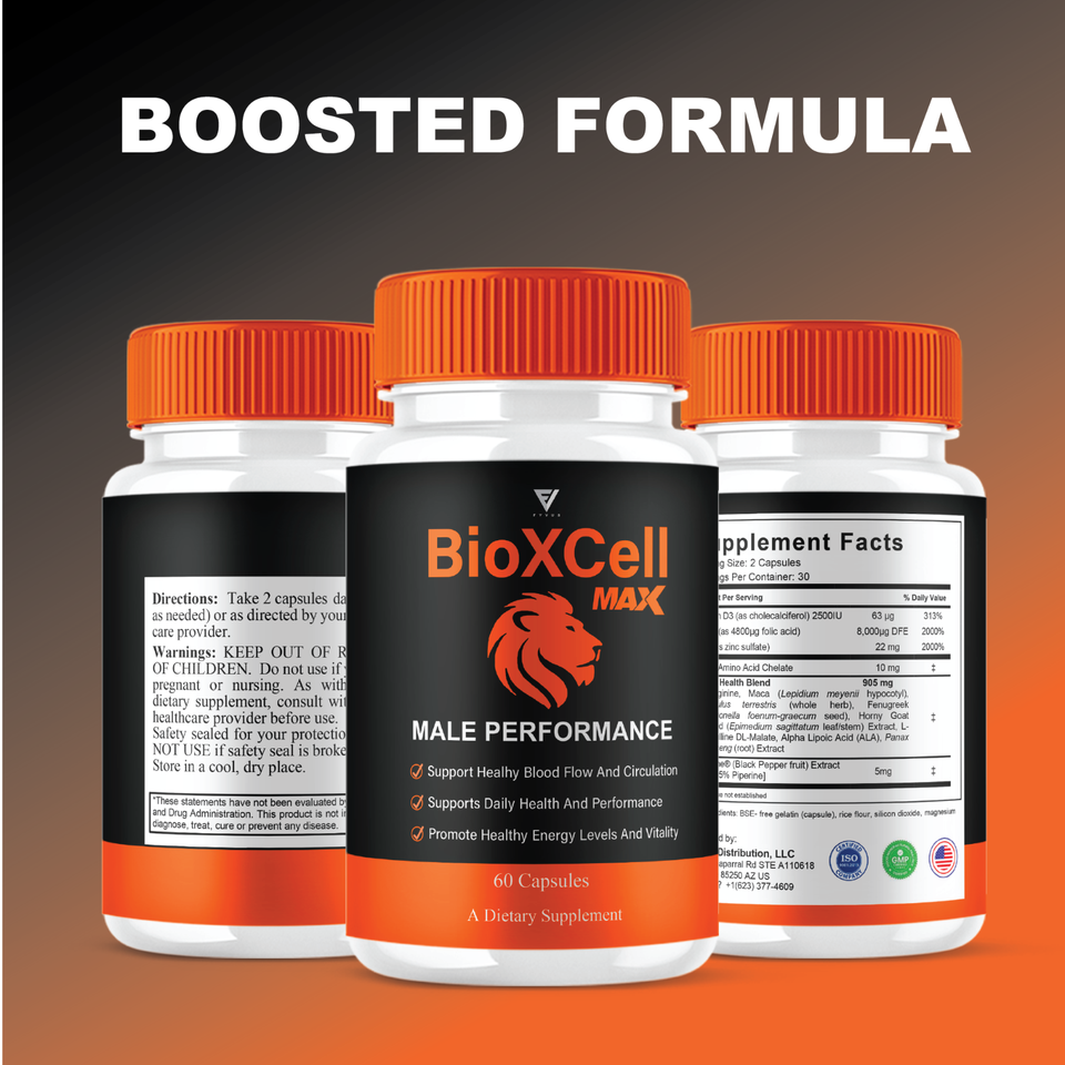 (3 Pack) BioXCell Max Performance Supplement, BioXCells Capsules (180 Capsules) | eBay