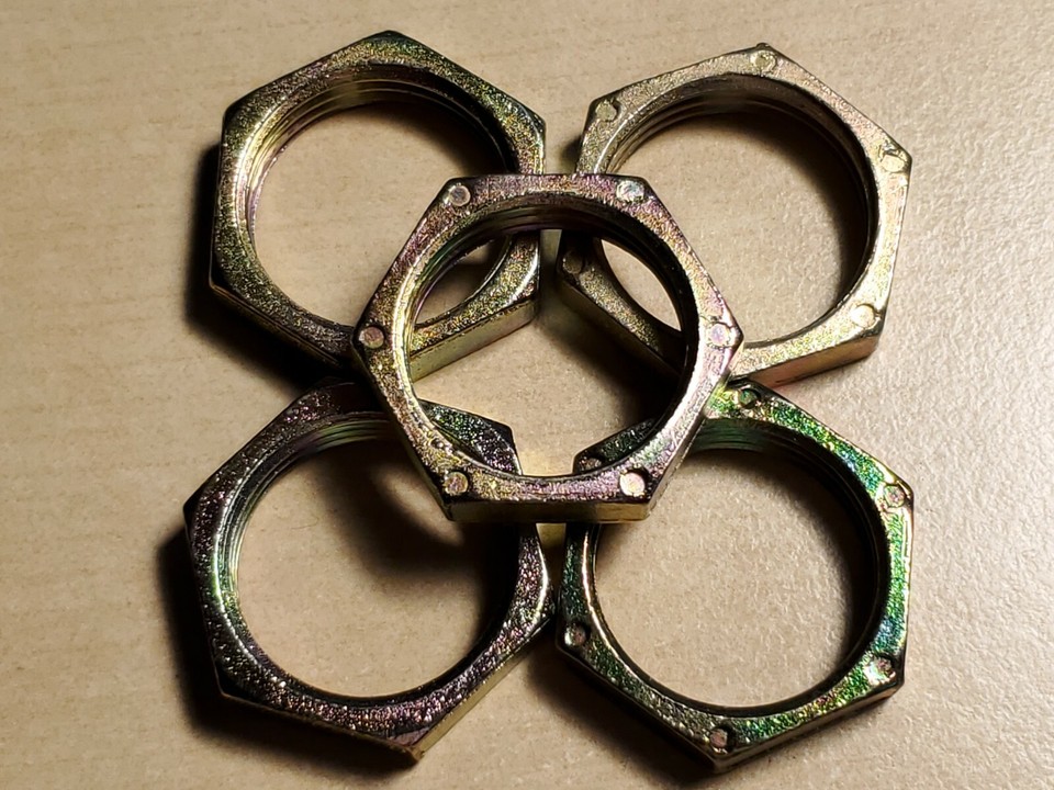 5-PACK DILLON 1" DIE LOCKING RING RELOADING DIE LOCK RINGS/NUTS LEE ...