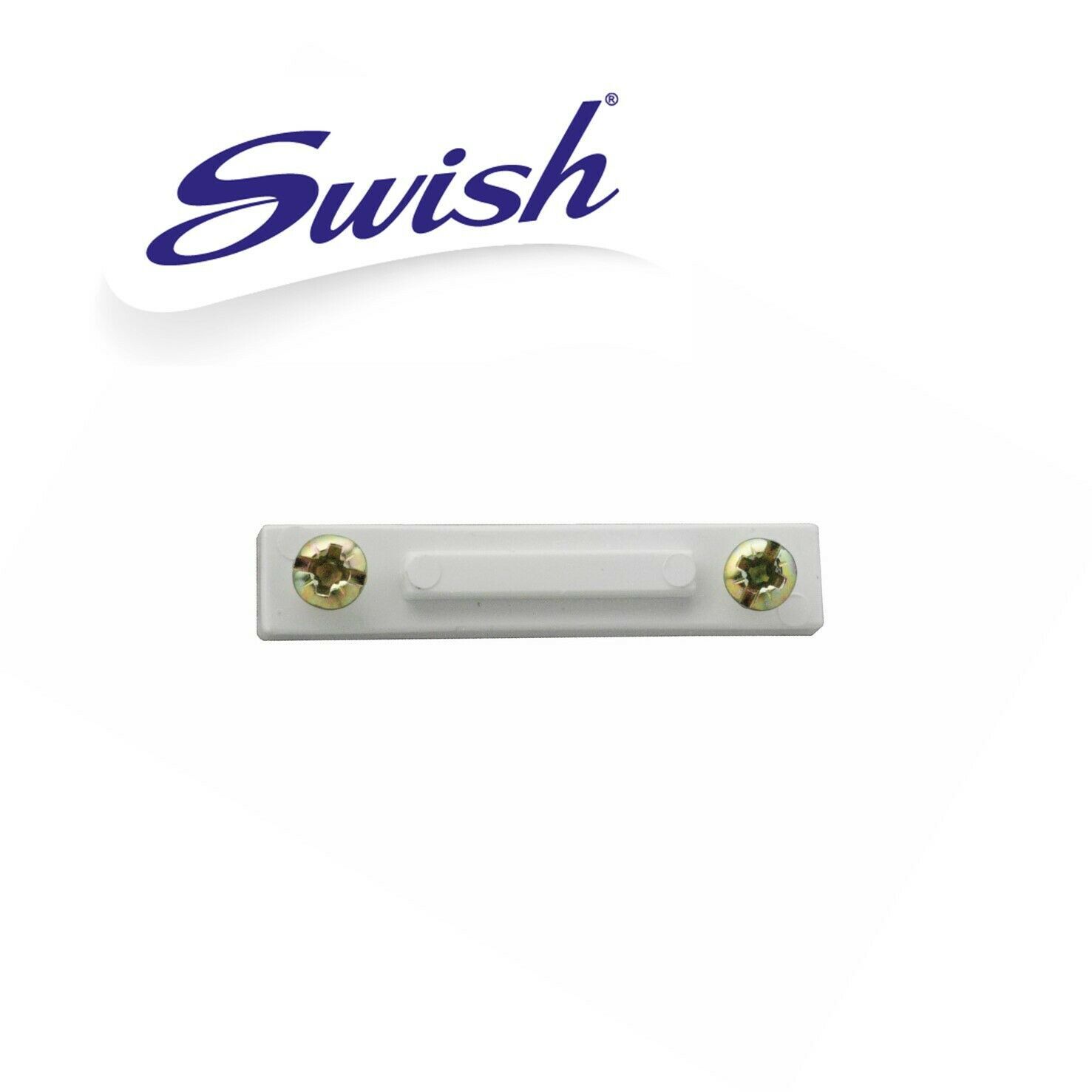 Swish ® SUPERLUXE PVC Corded Track, Genuine Brackets, Gliders, White ...