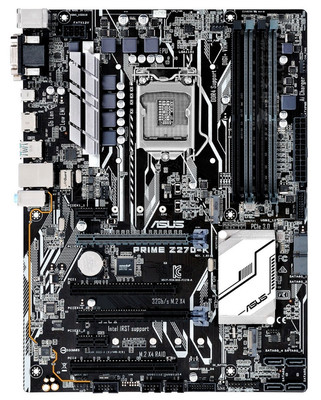 ASUS PRIME Z270-K Motherboard Chipset Intel Z270 LGA1151 DDR4 HDMI DVI ...
