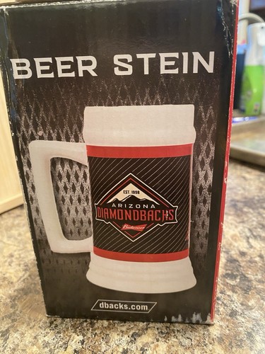 Arizona Diamondbacks Beer Stein Budweiser 2016 Hall Of Fame 6.5" Tall ...