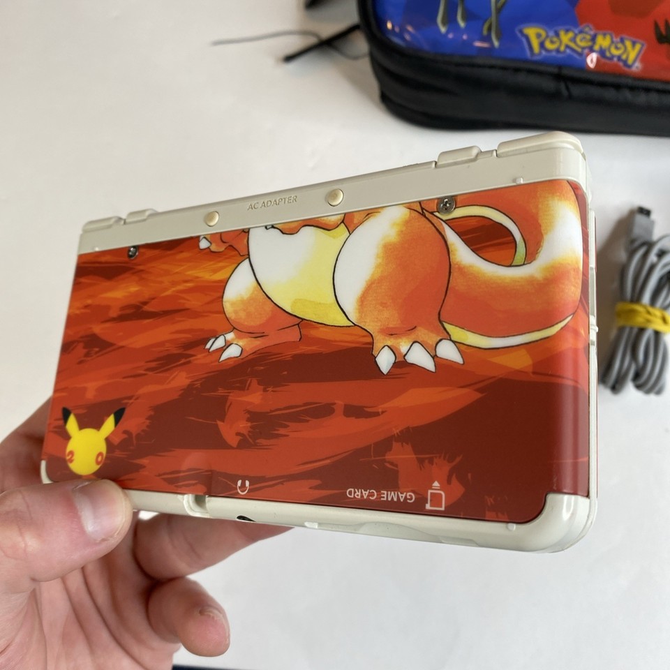 Nintendo New 3DS Pokemon 20th Anniversary Edition Charizard Handheld ...