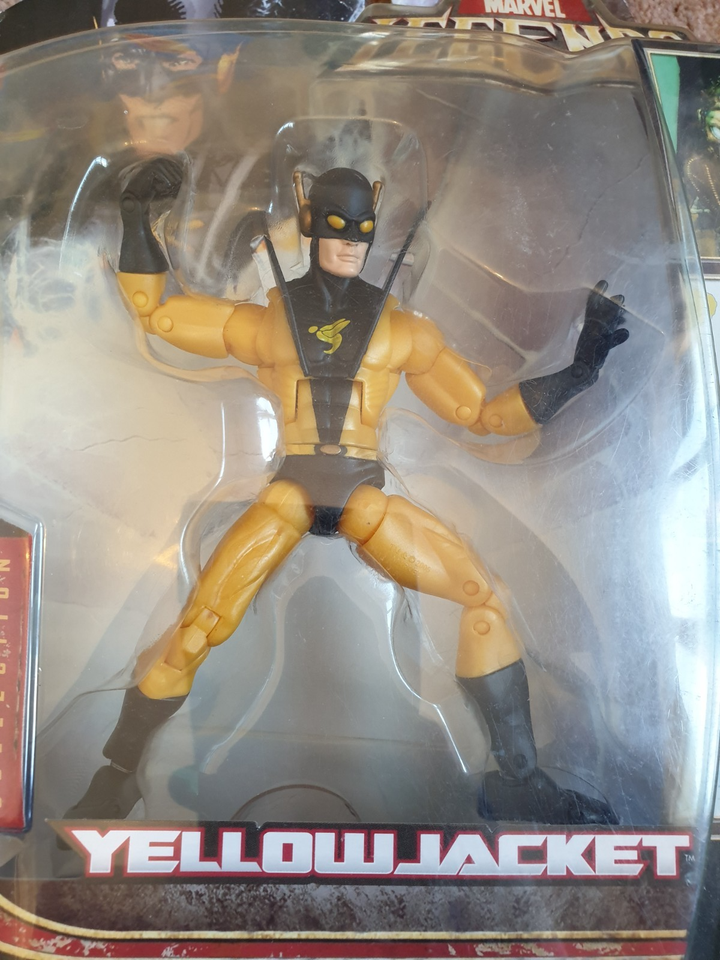 MARVEL Legends Blob Series YELLOWJACKET Action Figure Mint in Unopened ...