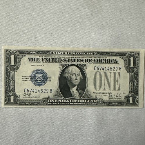 1928-B $1 Dollar Bill Funny Back Silver Certificate Note | eBay