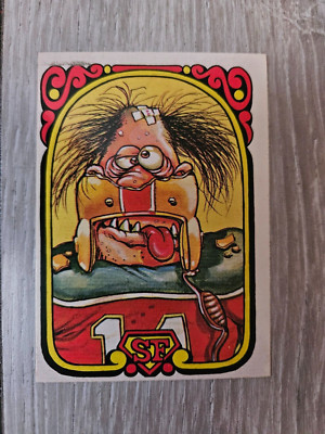 Donald Dum-Dum Sticker card Football #16 Donruss 1974 Super Freaks | eBay