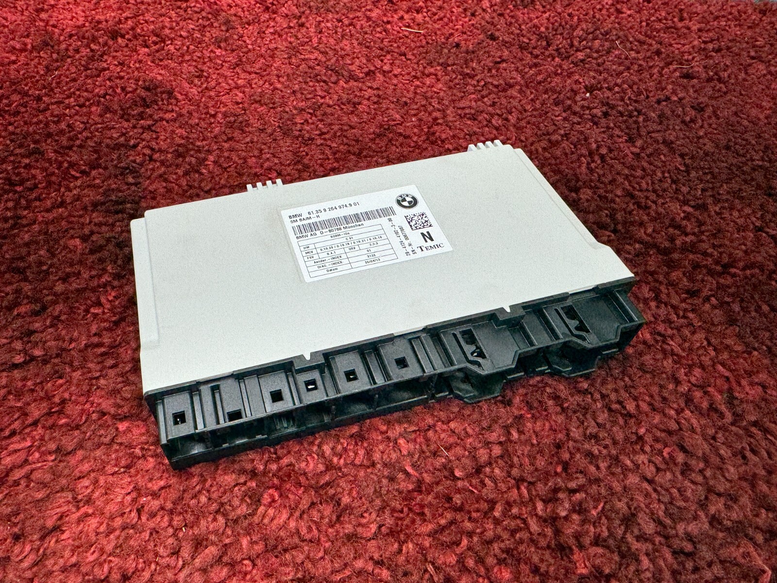 BMW E84 E82 E70 E92 FRONT SEAT POWER CONTROL UNIT MODULE OEM 76K | eBay