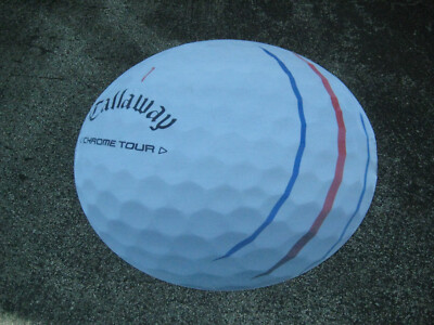 Limited Rare Display Callaway Chrome Tour Golf Ball Rug rubber backing ...
