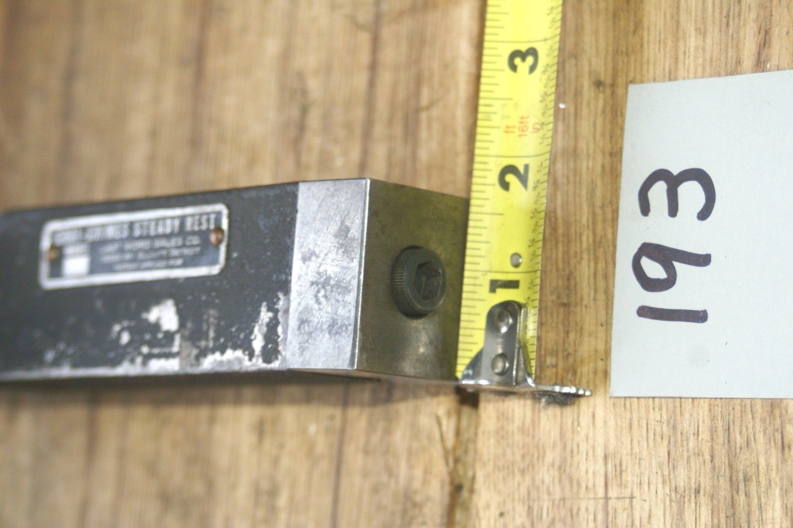 Gray-Grimes Steady Rest by Last Word dovetail for Brown and sharpe ...