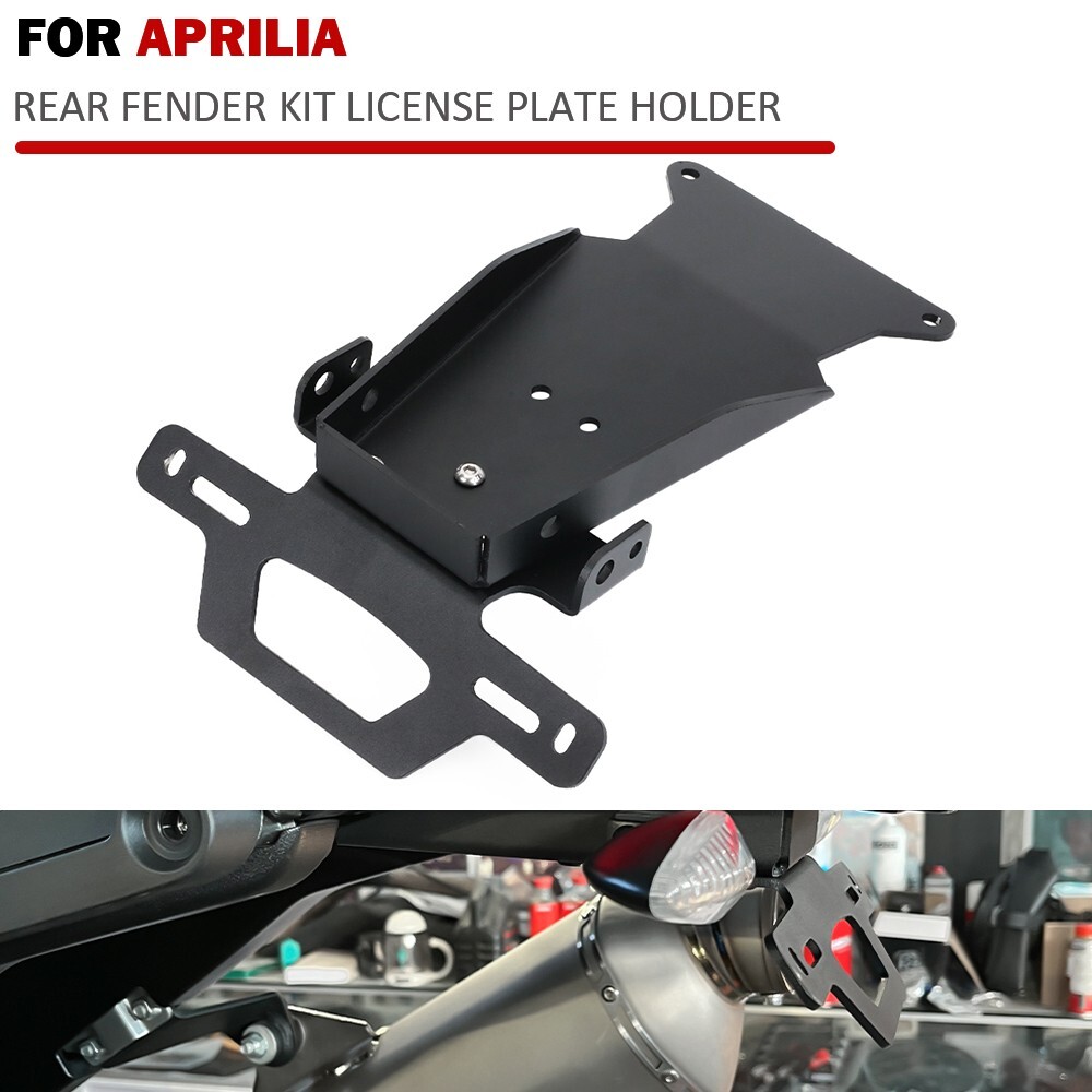CNC Rear Fender License Plate Holder for Aprilia Tuareg 660 2021-2024 ...