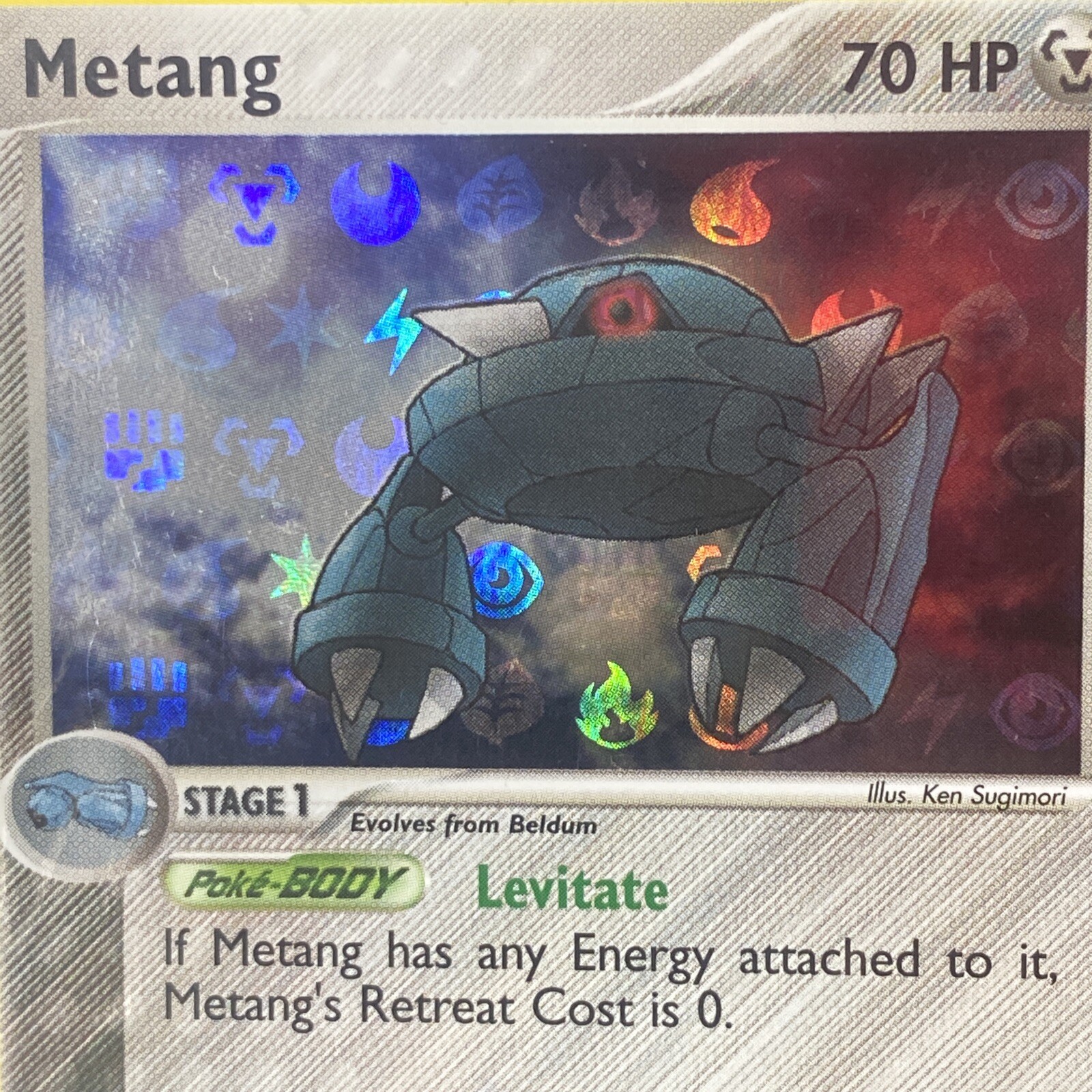 Pokémon TCG Metang EX Hidden Legends 44/101 Reverse Holo Uncommon for ...