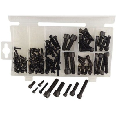 (USA SELLER) 106pc SAE/imperial Allen Socket Head Cap Set Screw ...