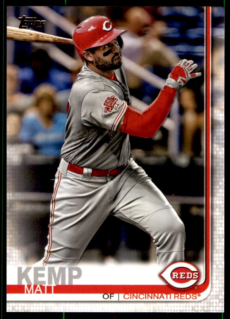 2019 TOPPS #454 MATT KEMP CINCINNATI REDS | eBay