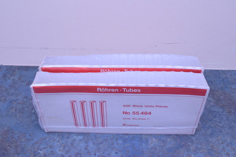 SARSTEDT ROHREN TUBES 3.5 ML 55X12 MM 55.484 500 PCS | eBay